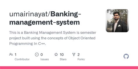 Github Umairinayatbanking Management System This Is A Banking Management System Is Semester