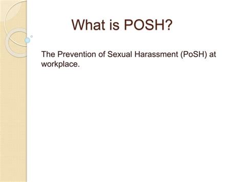 Posh Presentation Needs Training Human Resource Pptx