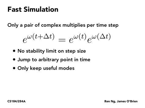 cs184 284a lecture 211 modal analysis