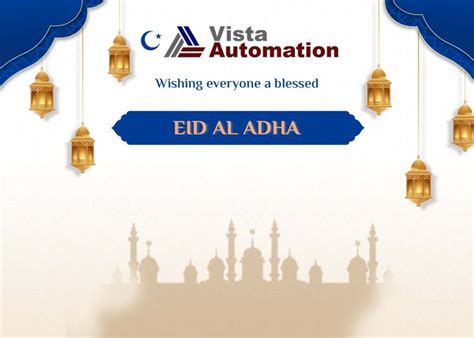 ‏eid Al Adha Mubarak‏ ‏vista Automation‏