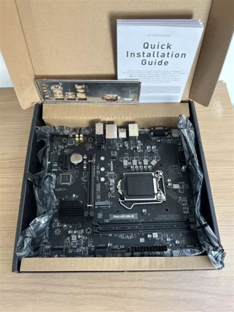 Msi Pro H510m B Motherboard Socket 1200 H470 Ddr4 Micro Atx £5500 Picclick Uk