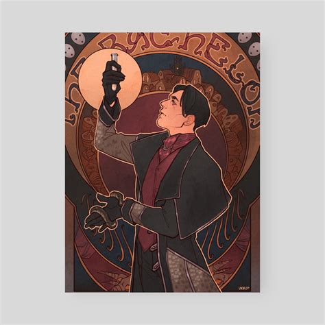 Pathologic Art Nouveau Bachelor An Art Print By Ukropstales Inprnt
