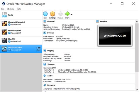 Update Virtualbox Partiespsawe