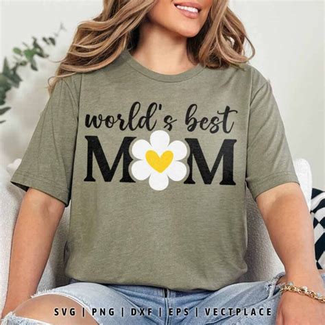 Worlds Best Mom Svg Vectplace