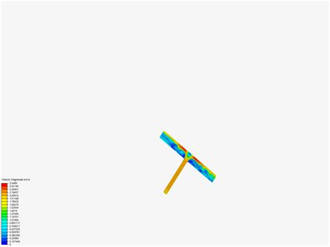 T Junction Flow By Ktaulbee Simscale