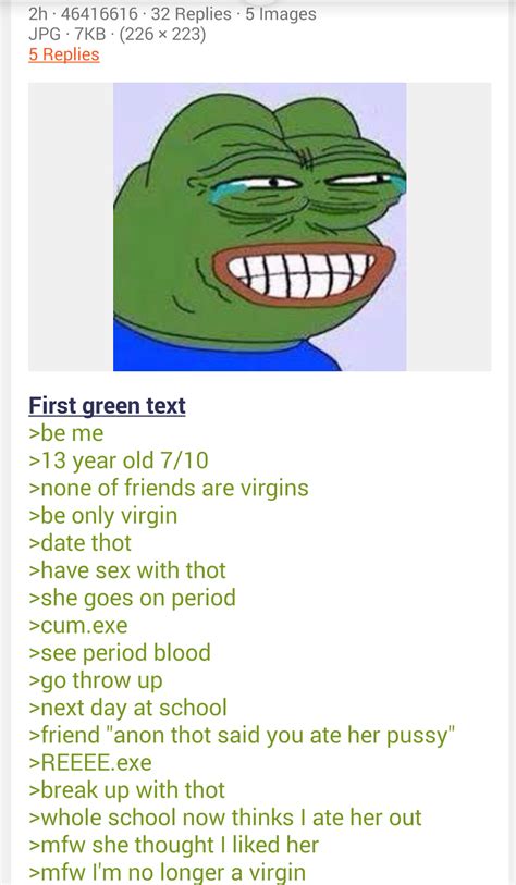 Anon Kills A Thot R Greentext