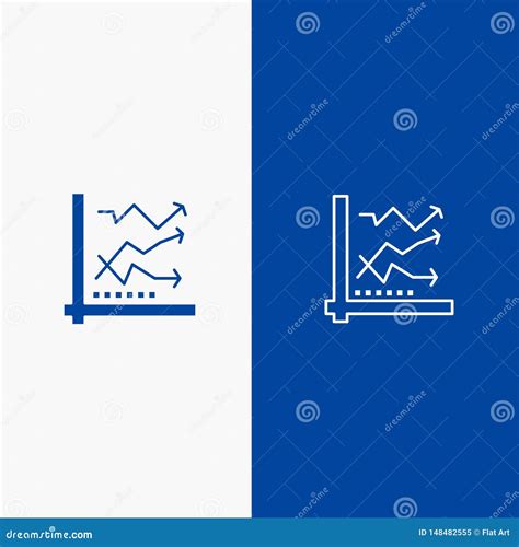 Graph Analysis Analytic Analytics Chart Data Line And Glyph Solid