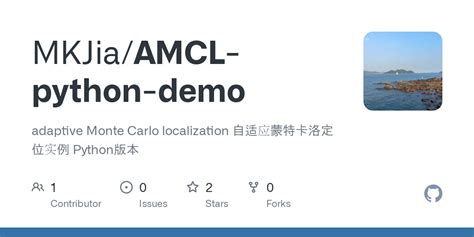 Github Mkjia Amcl Python Demo Adaptive Monte Carlo Localization 自适应蒙特卡洛定位实例 Python版本