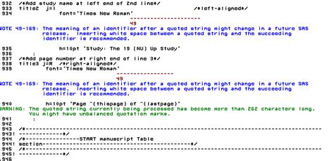 Error 180 322 Statement Is Not Valid Or It Is Used Out Of Proper Orde Sas Support Communities