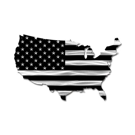 Usa Map Flag Usa Map Flag Stock Frontline Metal