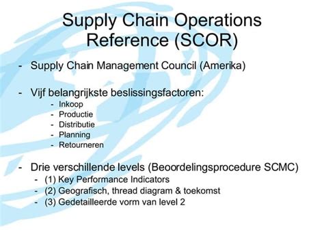 Scm Explanation Ppt