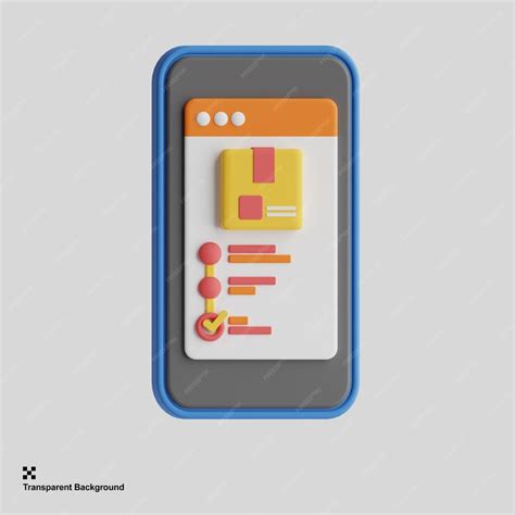 Premium Psd 3d Smartphone Tracking App Icon Premium Psd 3d Smartphone Tracking App Icon