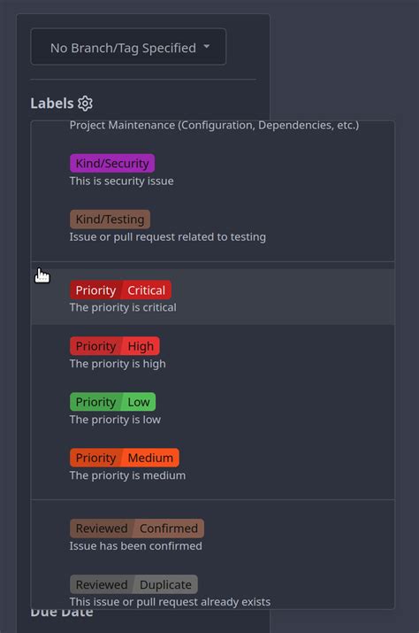 Display Scope Name When Selecting Labels · Issue 23317 · Go Gitea