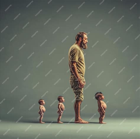 Guide To The Stages Of Human Development From Birth To Adulthood Premium Ai Generated Image