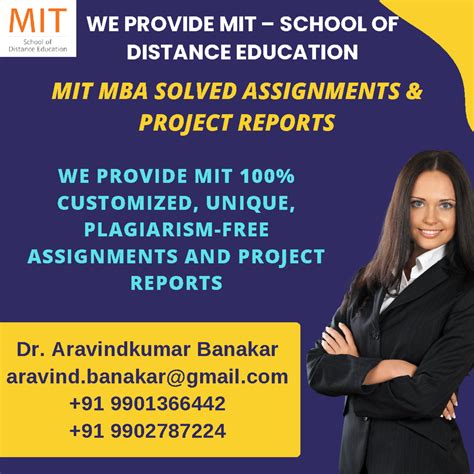 Mit Mba Solved Assignments And Project Reports 5 Marketing Management We Provide Mit School