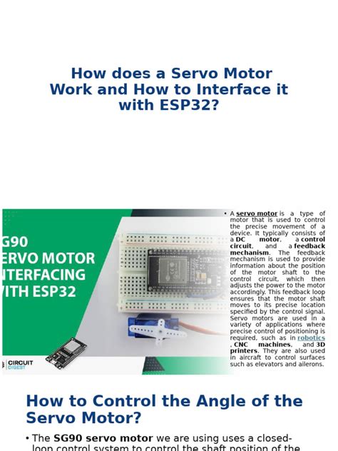 How Does A Servo Motor Work And Pdf
