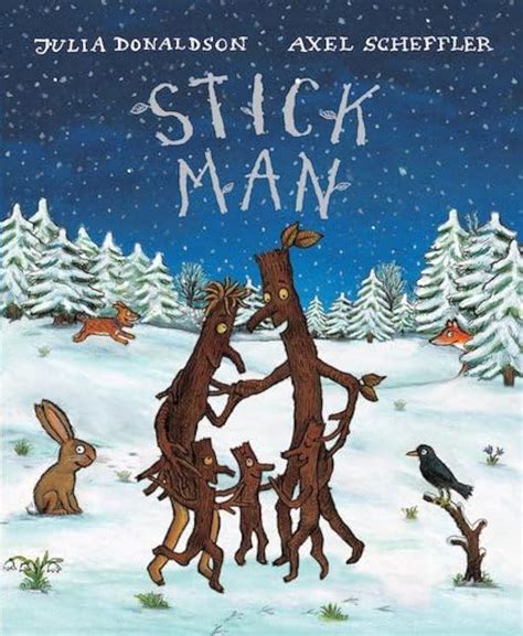 Stick Man 10th Anniversary Board Book Donaldson Julia Scheffler
