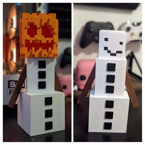 Minecraft Snow Golem Real Life