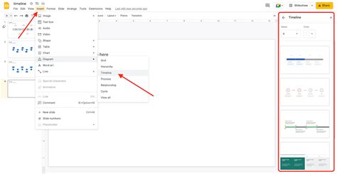 How To Create A Timeline In Google Slides Step By Step