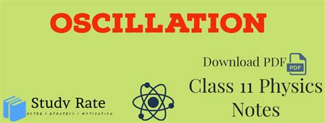 Oscillations Class 11 Notes Physics Notes Download Pdf For Jeeneet