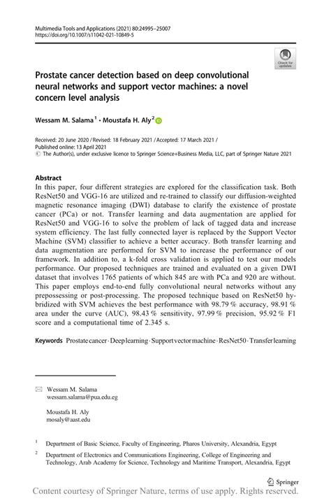 Prostate Cancer Detection Based On Deep Convolutional Neural Networks