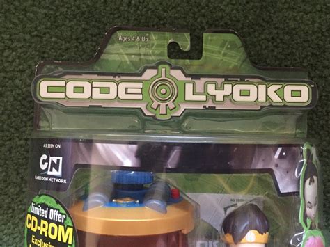 Cartoon Network Code Lyoko Ulrich Action Figure W Virtualization Chamber New 1959242643