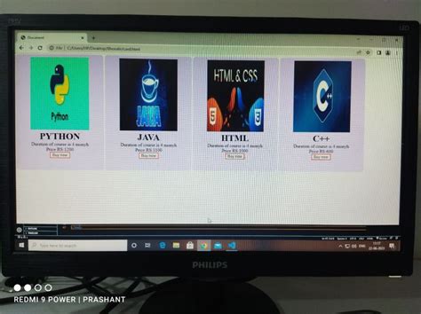 Today I Am Creating A 4 Cards Using Html And Css Prashant Bhosale