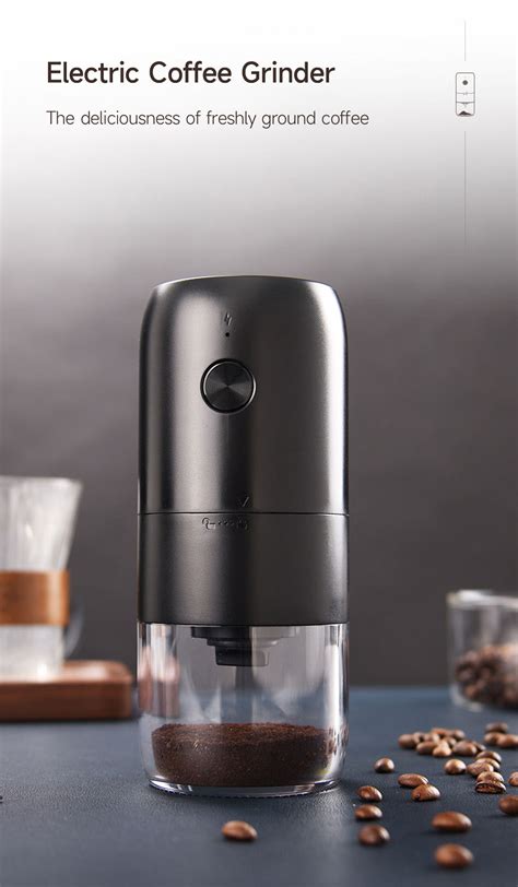 Youpin Cliton Electric Coffee Grinder Adjustable Particle Thickness Usb