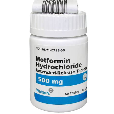 Metformin Hcl Er 500mg Rx Products