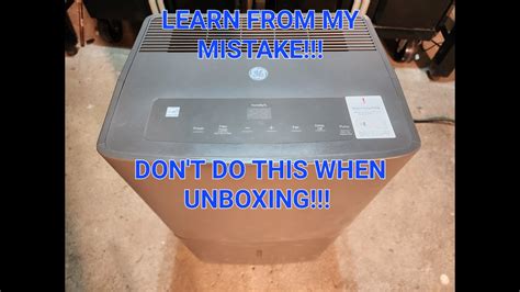 Ge Dehumidifier User Manual