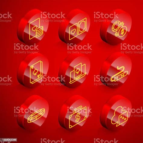 세트 라인 카지노 칩과 카드 놀이 갑판 돈에 칩 교환 스페이드 놀이 온라인 포커 테이블 게임 시가 및 서류 가방 아이콘 벡터 0명에 대한 스톡 벡터 아트 및 기타 이미지