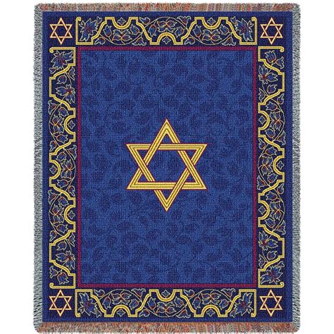 Magen David Blanket Overstock 21672568