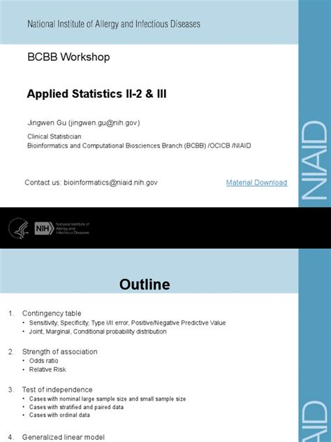 Applied Statistics Ii 2 And Iii Pdf Statistical Hypothesis Testing