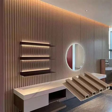 Innovative Wpc Grille Solutions Wooden Cladding Panels Decorative Economical Wpc Wall Panel
