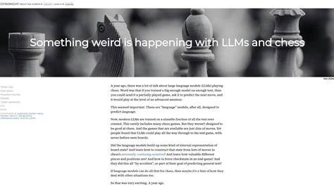 Kehebatan Misteri Gpt 35 Turbo Instruct Dalam Catur Komuniti