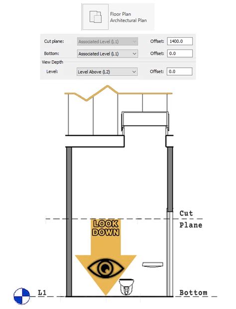 Reflected Ceiling Plan View Range Revit Shelly Lighting
