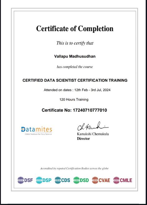 Vallapu Madhu Sudhan On Linkedin Datascience Datamites