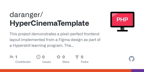 Github Darangerhypercinematemplate This Project Demonstrates A
