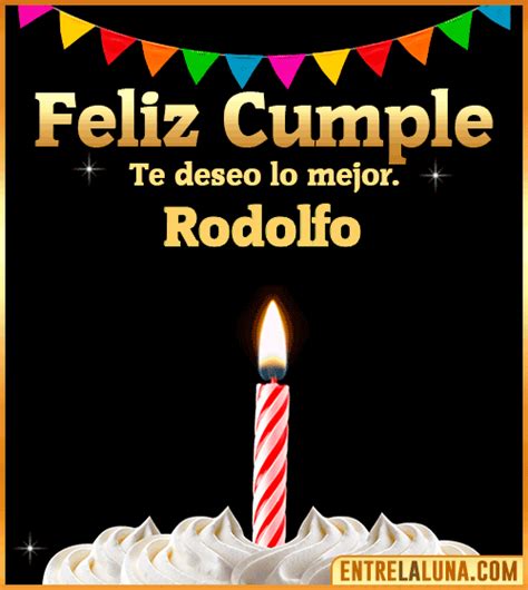 Feliz Cumpleaños Rodolfo  🎂 【felicidades Rodolfo 】🎉