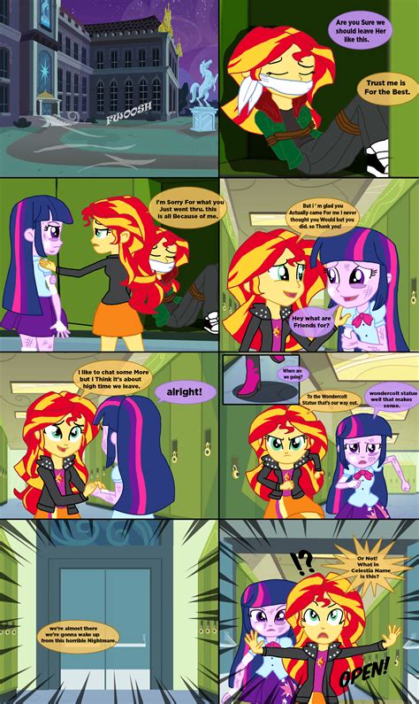 Mlp Eg Wake Up With A Monster Part 41 By Deidrax On Deviantart