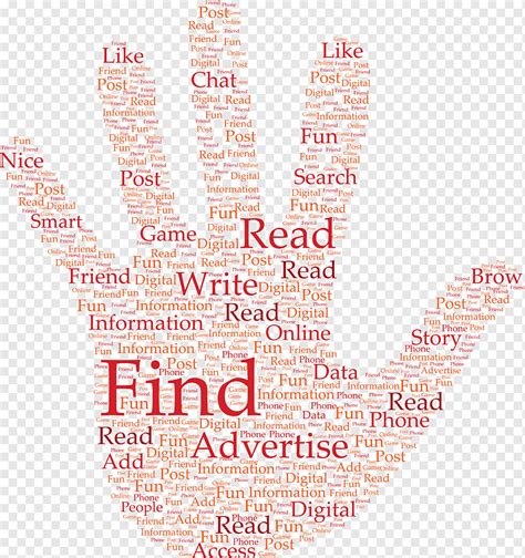 타이포그래피 손 Png Pngwing