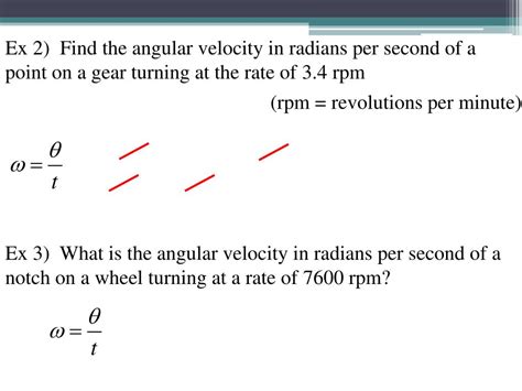 Ppt 3 3 Angular And Linear Velocity Powerpoint Presentation Free Download Id 4993939