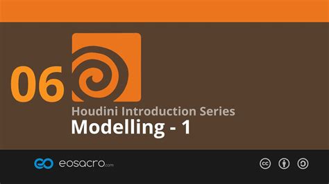 Houdini Intro 06 Modelling 1 Youtube