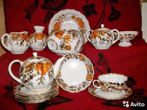 Советские сервизы. «Старинные столовые и чайные сервизы, - с ...