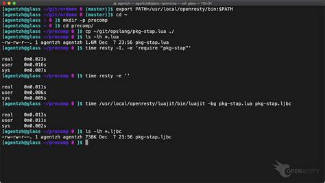 Precompile Lua Modules Into Luajit Bytecode To Speedup Openresty Startup Openresty Official Blog