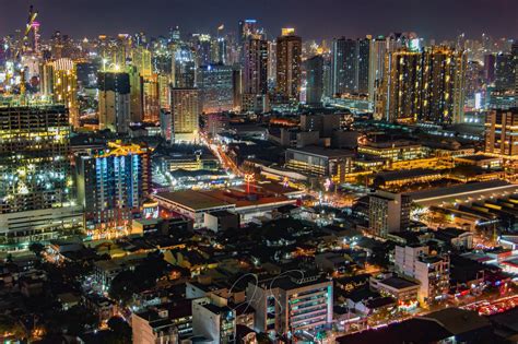 City Lights Of Metro Manila Philippines Cities City Lights