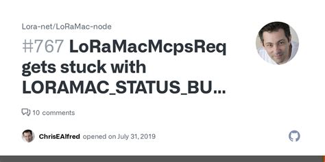loramacmcpsrequest gets stuck with loramac status busy with battery