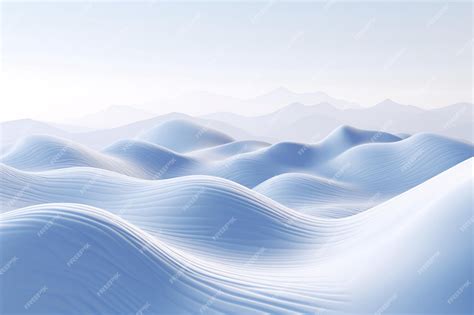 Premium Photo Abstract White Lines Background Wavy Curve Pattern