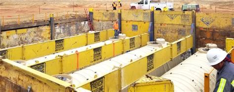 Slide Rail Systems Trench Shoring Company Shoring Trench Shoring Equipment Trench Safety