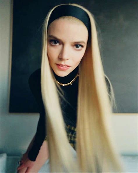Anya Taylor Joy By Chantal Anderson For The New Anya Taylor Joy Daily